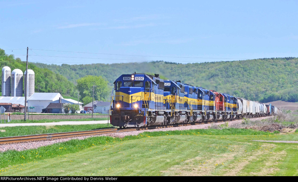 DM&E 6056, DM&E's Waseca Sub.